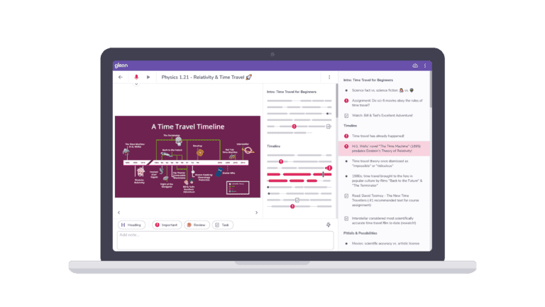 Jamworks vs Genio (formerly Glean) DSA Note Taking Comparison